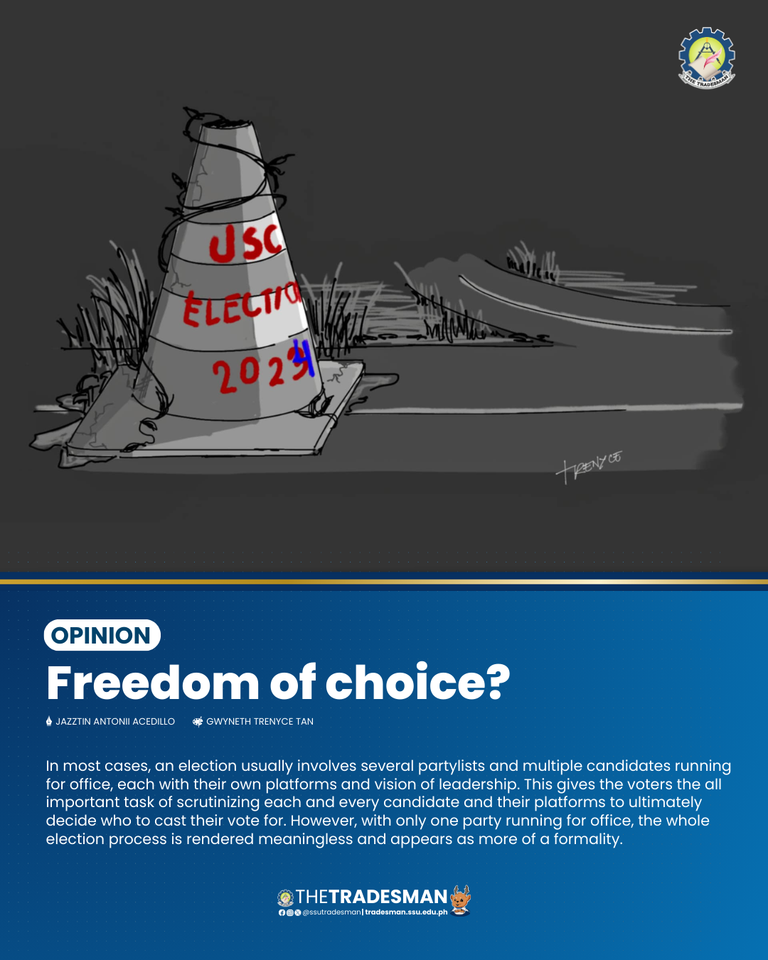 Freedom of choice? | The Tradesman